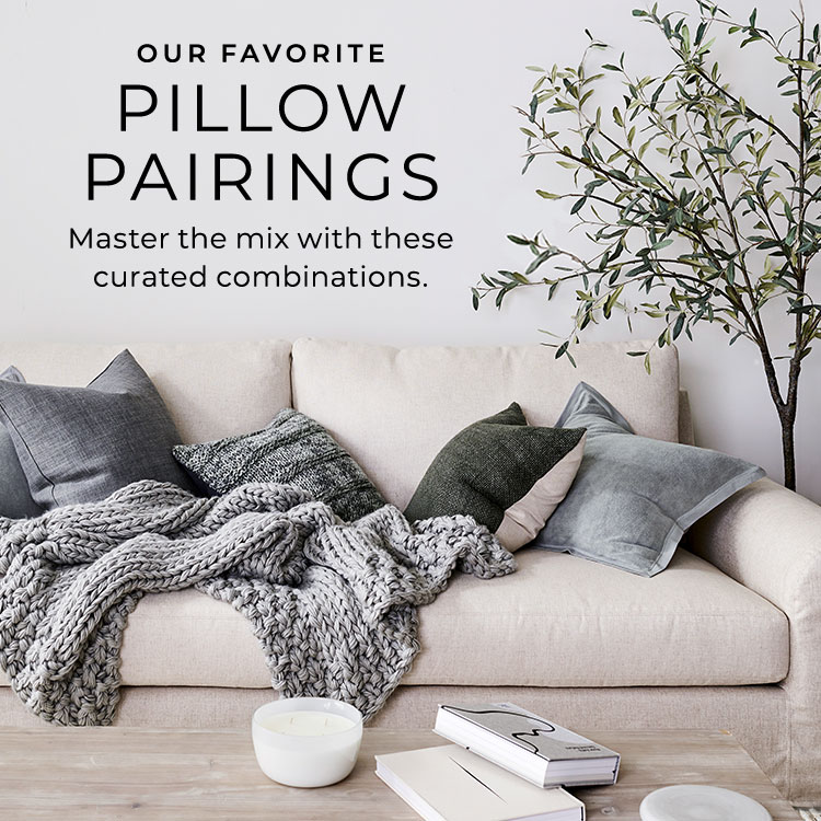 Our Favorite Pillow Looks | Pottery Barn