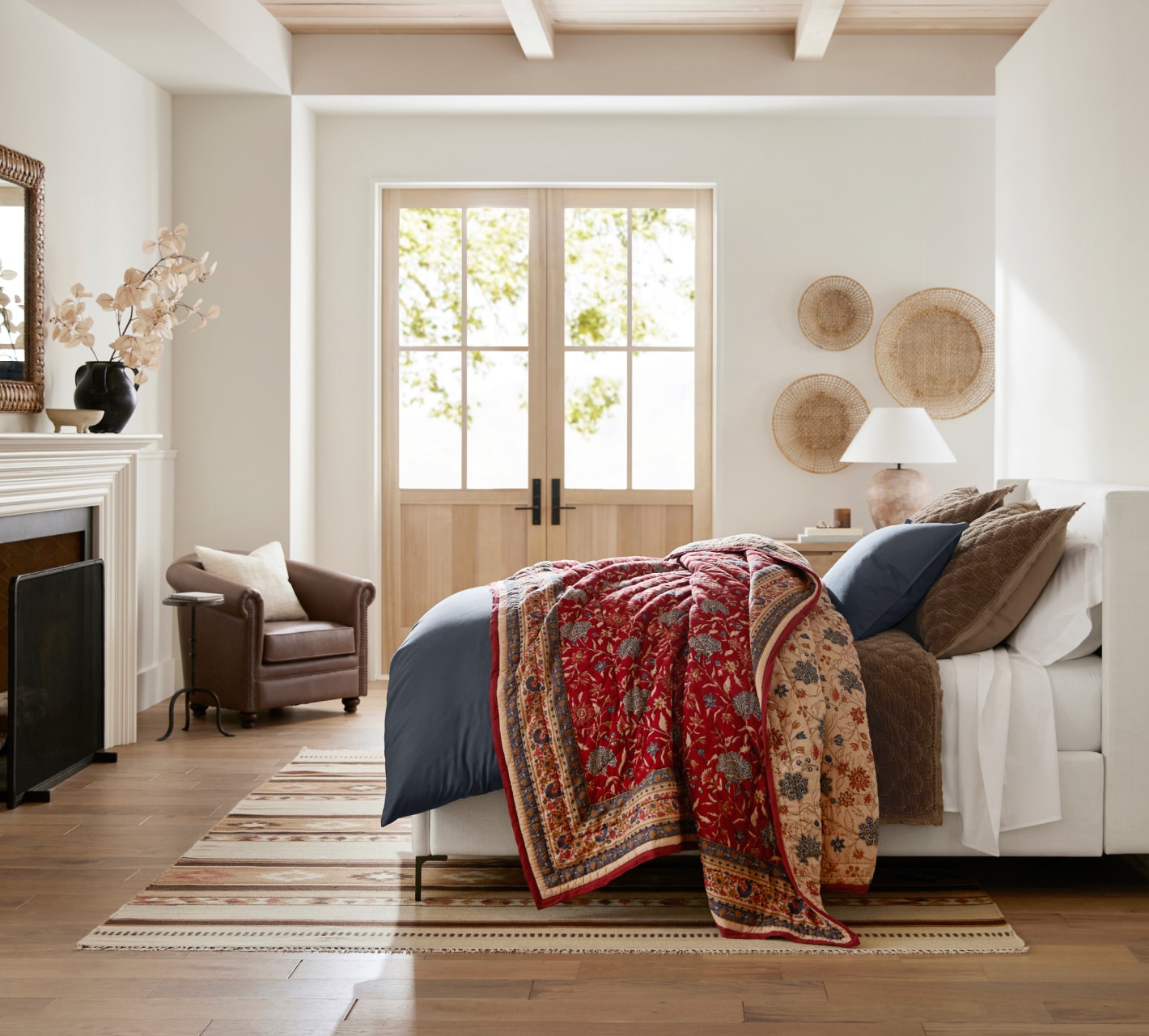 Upholstered Jake Ramsey Bedroom Pottery Barn