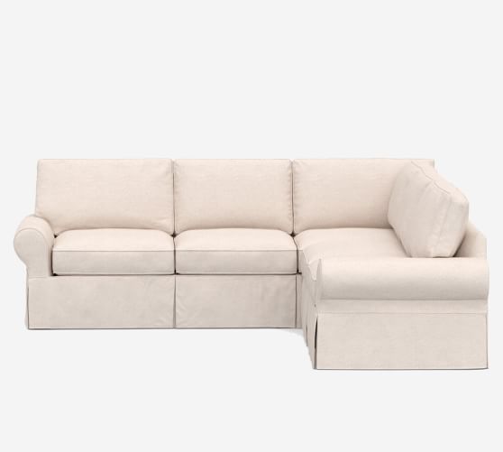 PB Basic Fabric Sofas, Sectionals & Armchairs | Pottery Barn