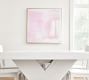 Pink Cotton Framed Canvas | Pottery Barn