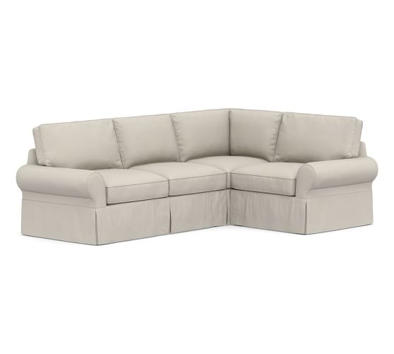 PB Basic Fabric Sofas, Sectionals & Armchairs | Pottery Barn