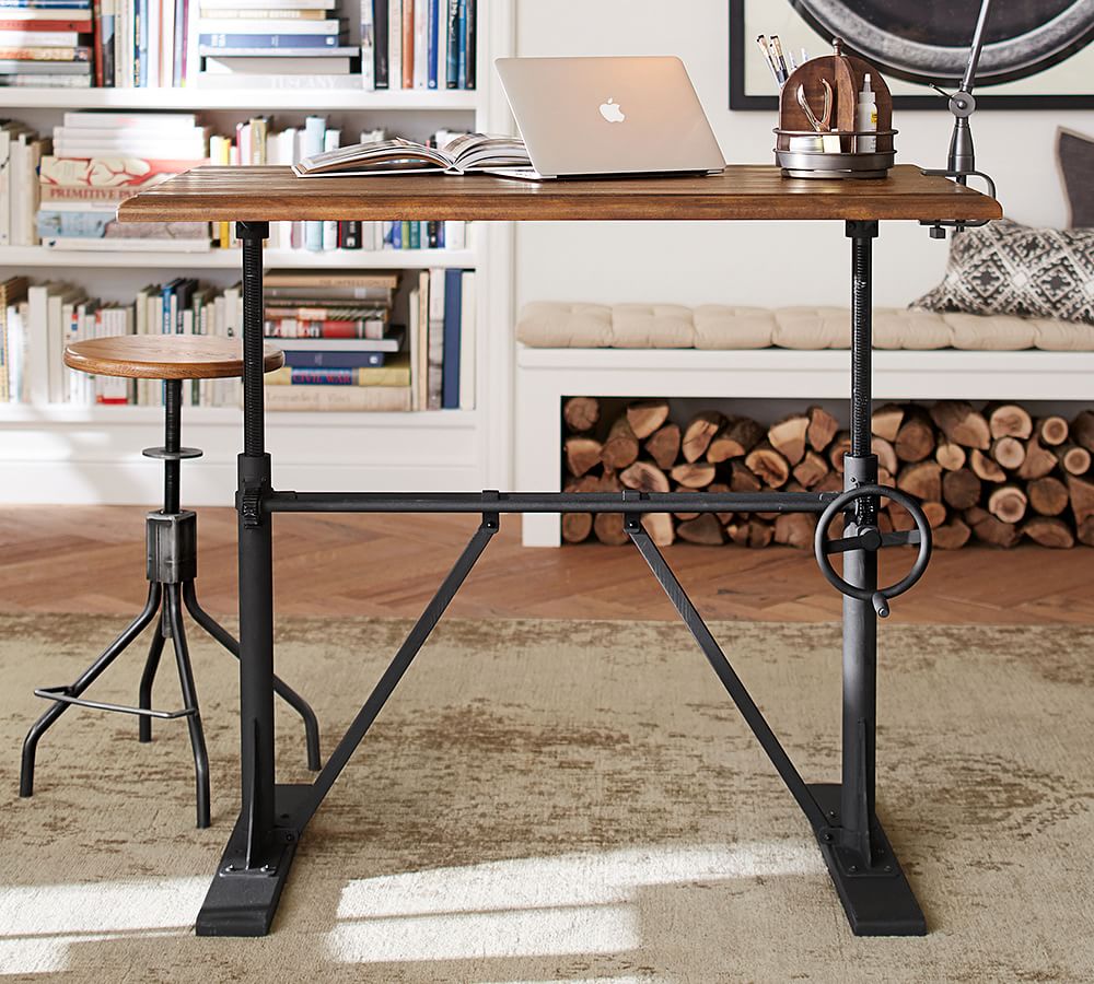 Pottery barn crank standing desk store