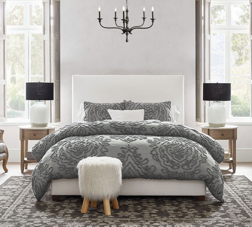 Blue Multi Kennedy Persian Rug | Pottery Barn