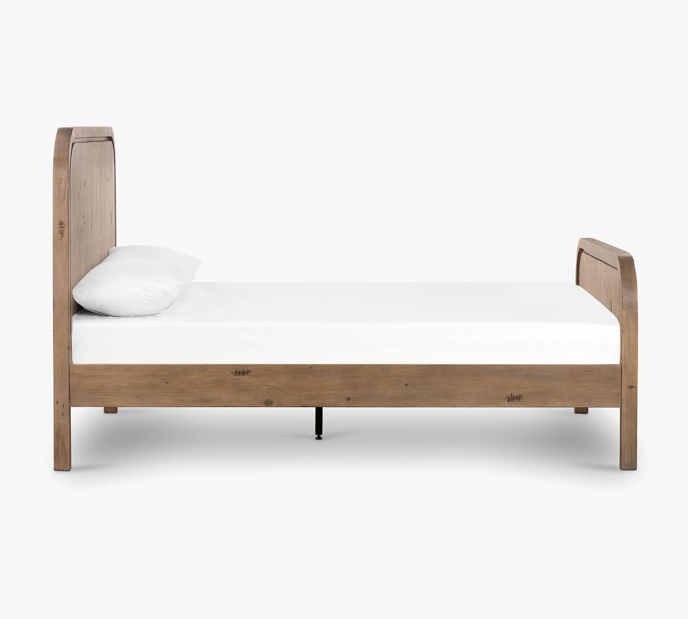 Bedford Reclaimed Wood Platform Bed | Pottery Barn