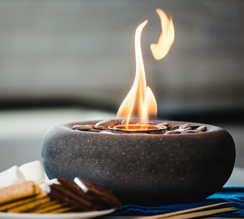 Terraflame Zen 11" Indoor/Outdoor Firebowl | Pottery Barn