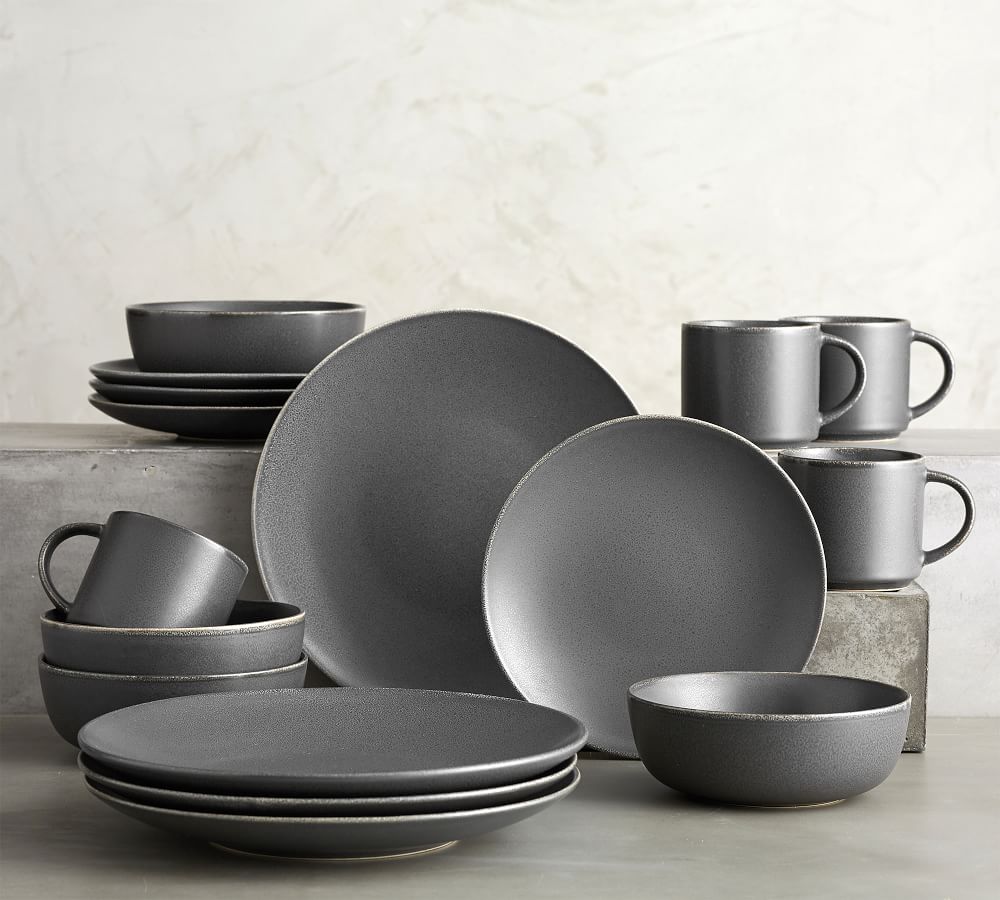 Mason 16-Piece Dinnerware Set | Pottery Barn