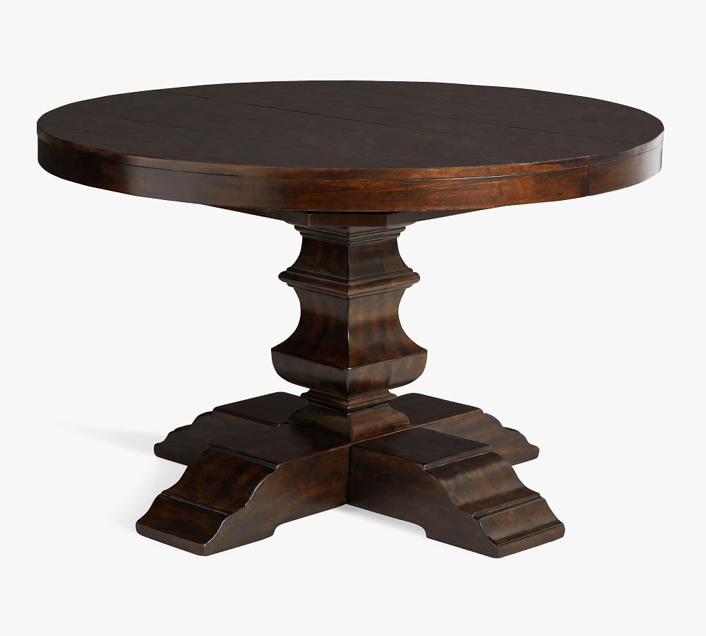 Banks Round Pedestal Extending Dining Table | Pottery Barn
