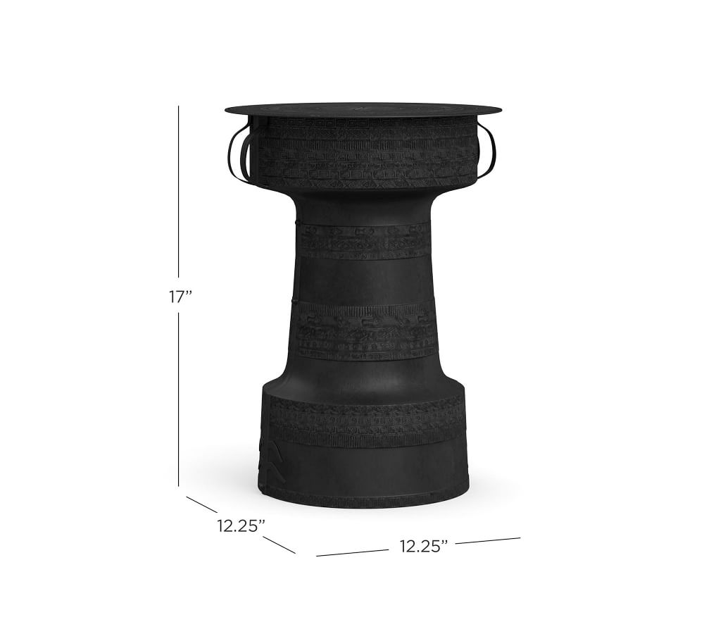 Frog Drum Outdoor Side Table | Pottery Barn