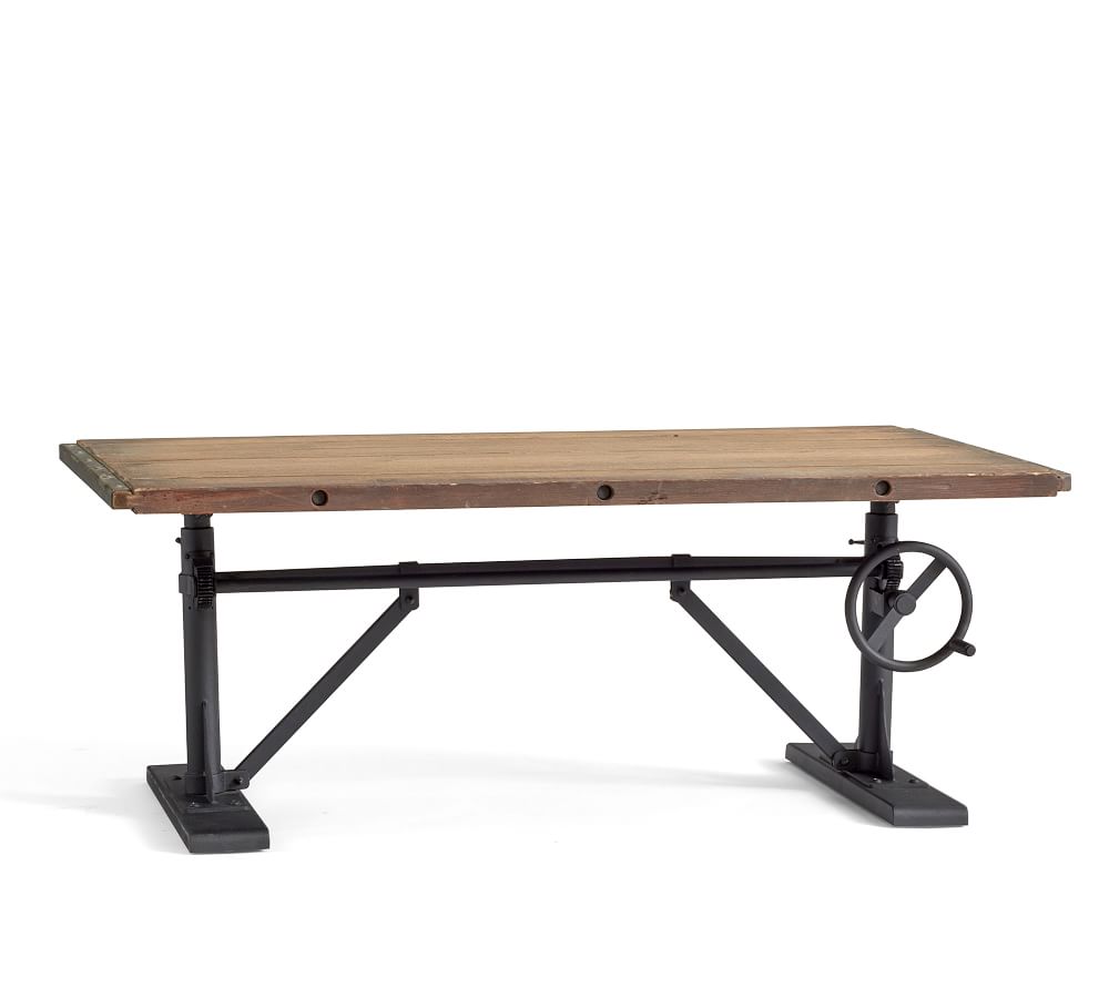 Pittsburgh 48" Crank Coffee Table | Pottery Barn