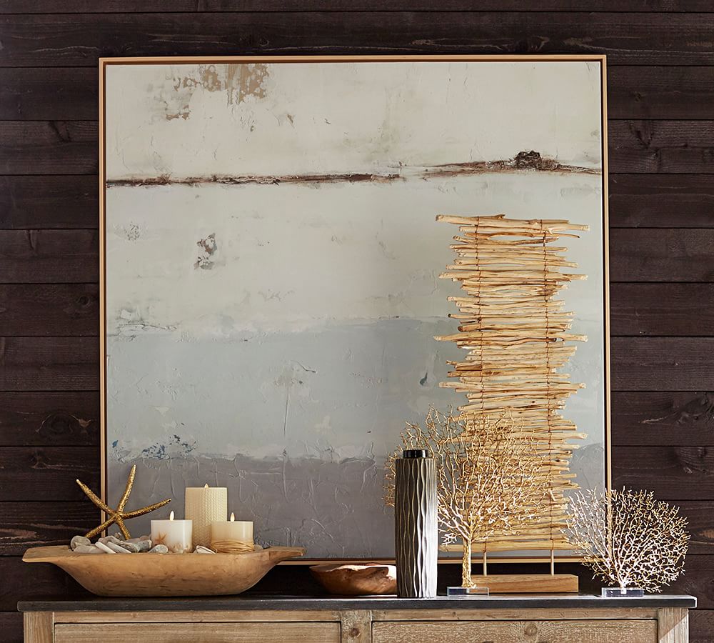 Out to Sea Framed Canvas Wall Art | Pottery Barn