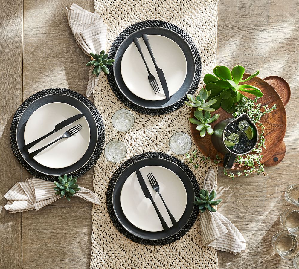 Mason 16-Piece Dinnerware Set | Pottery Barn