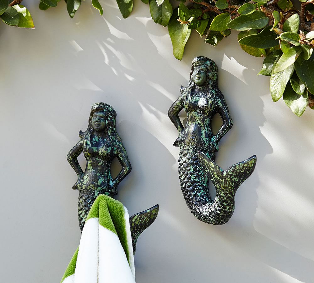 Mermaid Single Hook | Pottery Barn