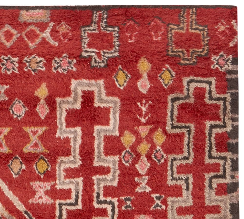 Arden Shag Tufted Rug Swatch | Pottery Barn