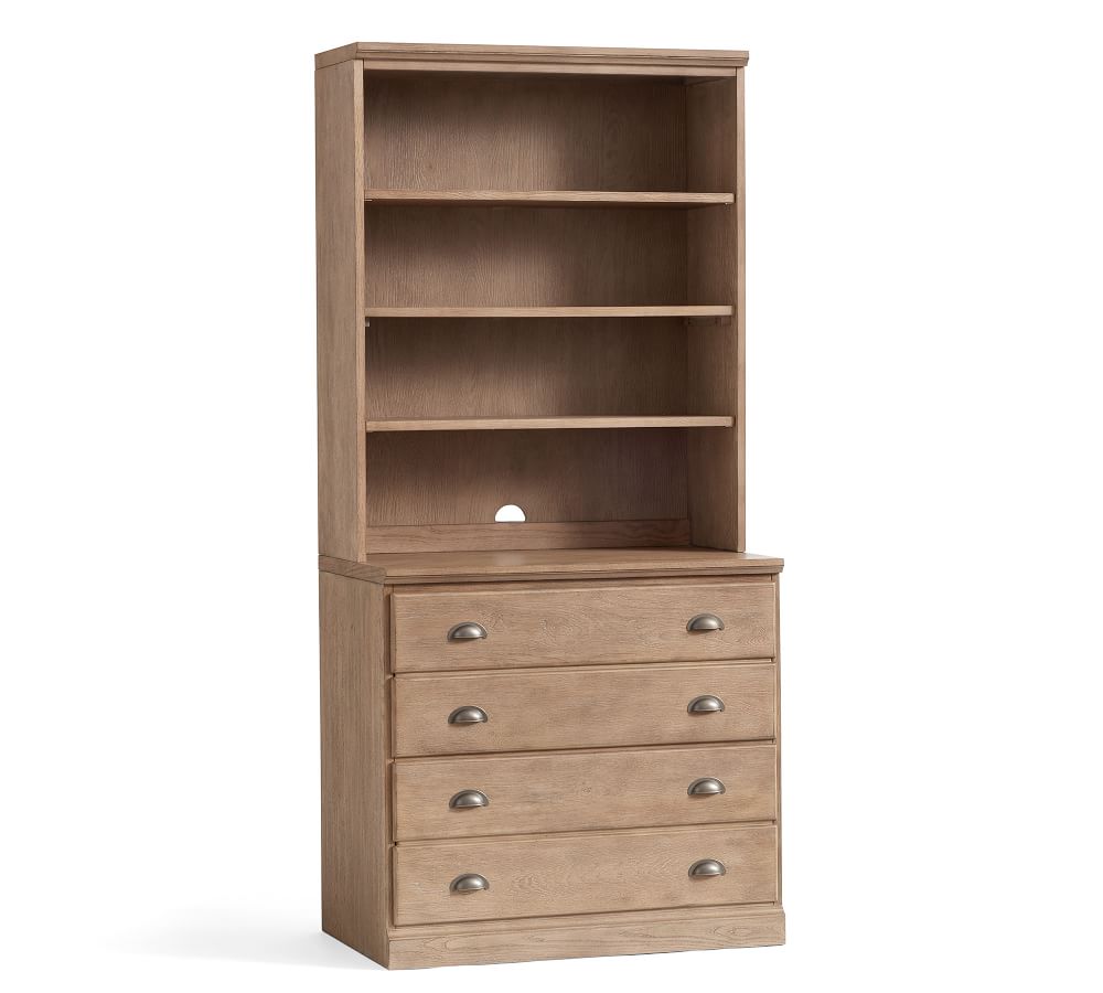 Printer's 32" x 69.5" Bookcase | Pottery Barn