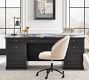Livingston 75" Executive Desk with Drawers | Pottery Barn