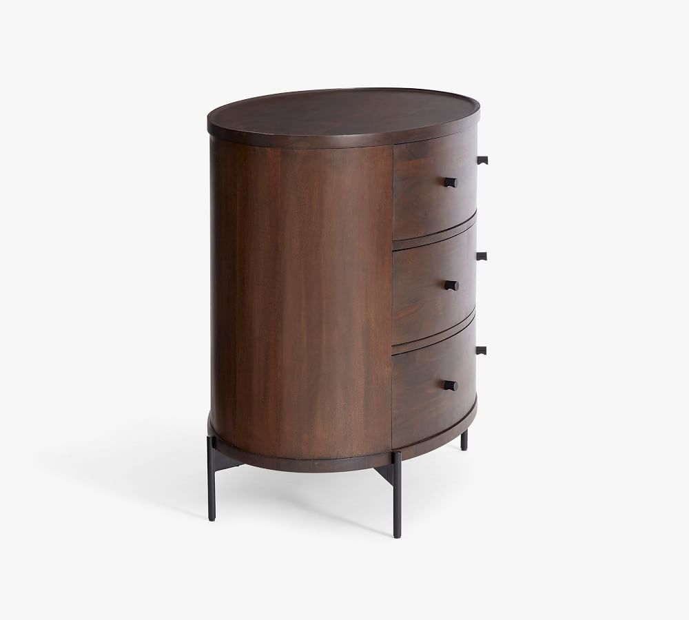 Warren 3-Drawer Oval Dresser | Pottery Barn