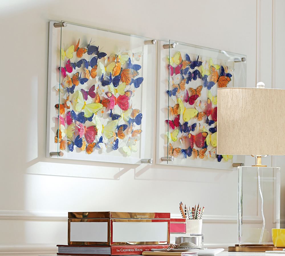 Mariposa Butterfly Shadow Box | Pottery Barn
