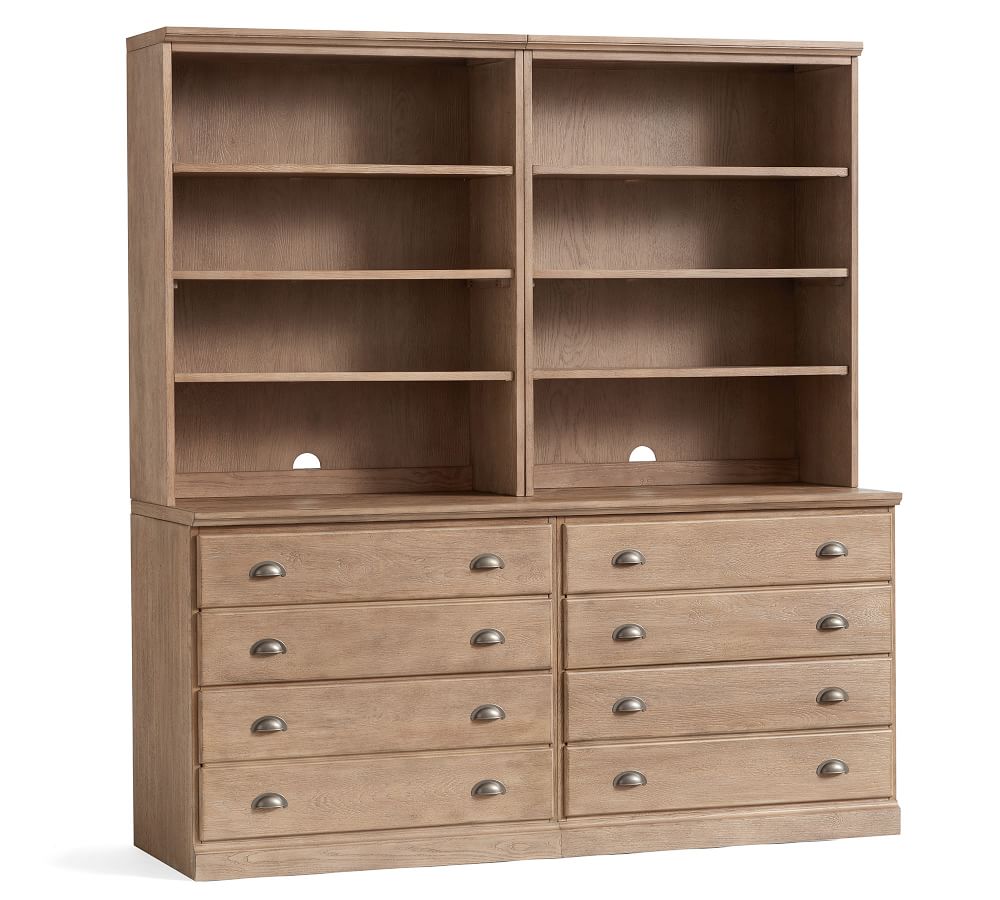 Printer's 64" x 69.5" Bookcase | Pottery Barn