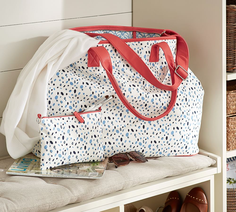Addie Dot Makeup Pouch | Pottery Barn