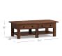 Benchwright 54" Rectangular Coffee Table | Pottery Barn