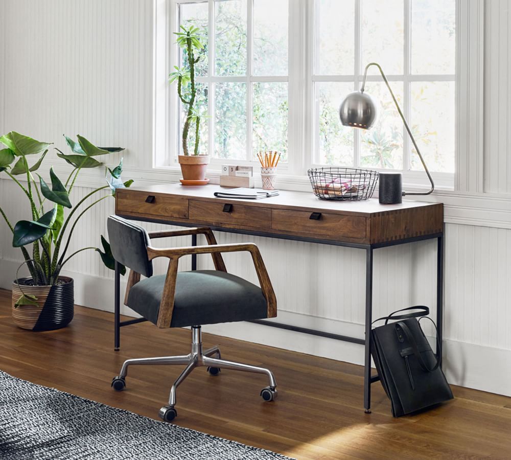 Graham 60" Desk with Drawers | Pottery Barn