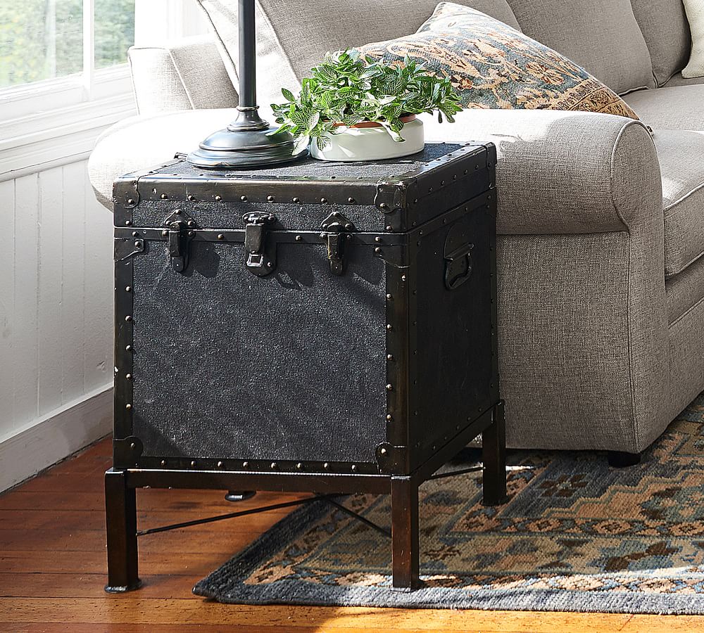 Ludlow 18.5" Trunk End Table | Pottery Barn