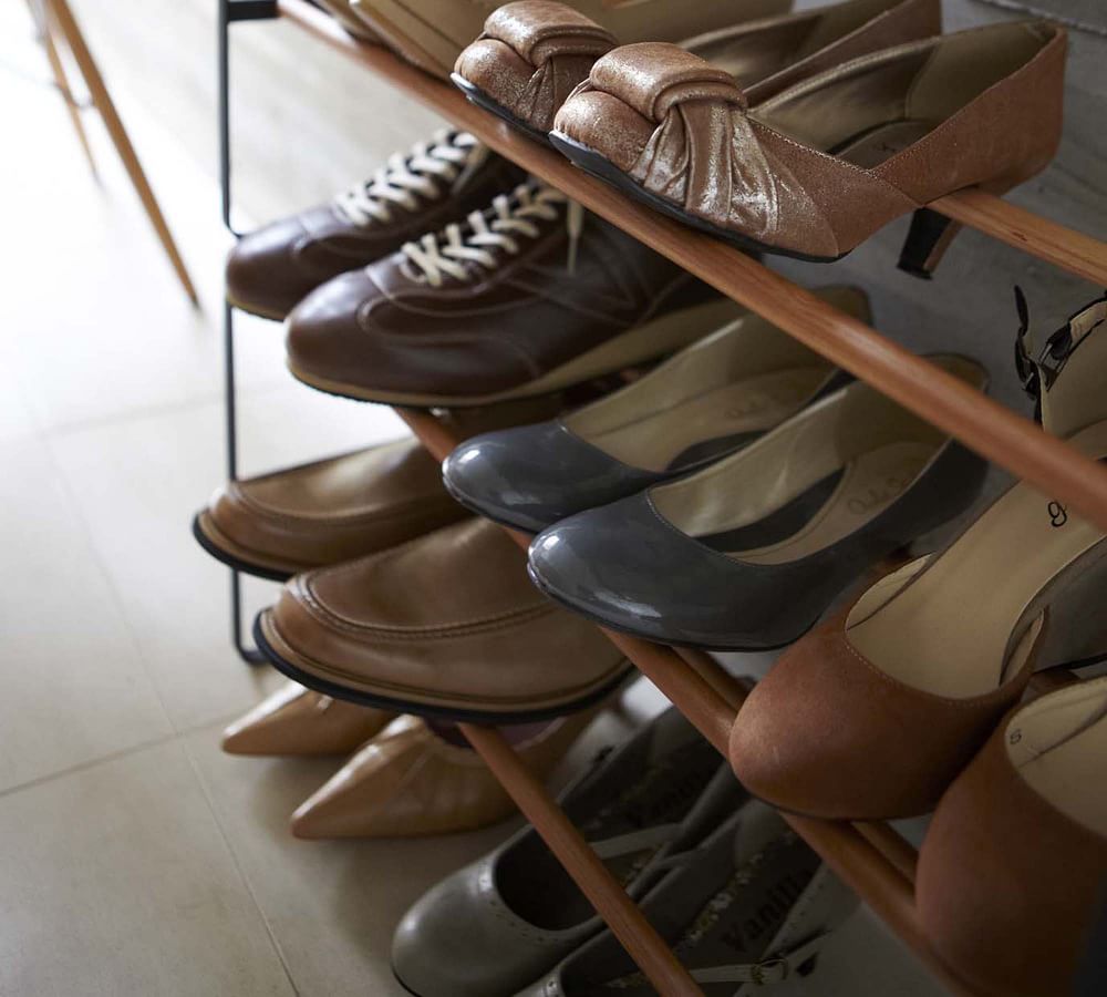 Double Bar Shoe Rack - Set of 2 | Pottery Barn