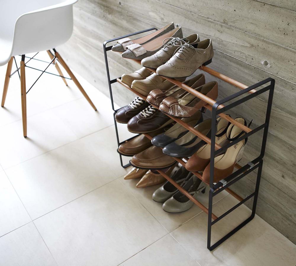 Double Bar Shoe Rack - Set of 2 | Pottery Barn