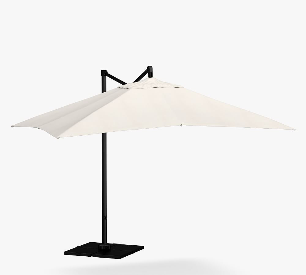 Rectangular Sunbrella® Aluminum Cantilever Umbrella | Outdoor Umbrellas ...