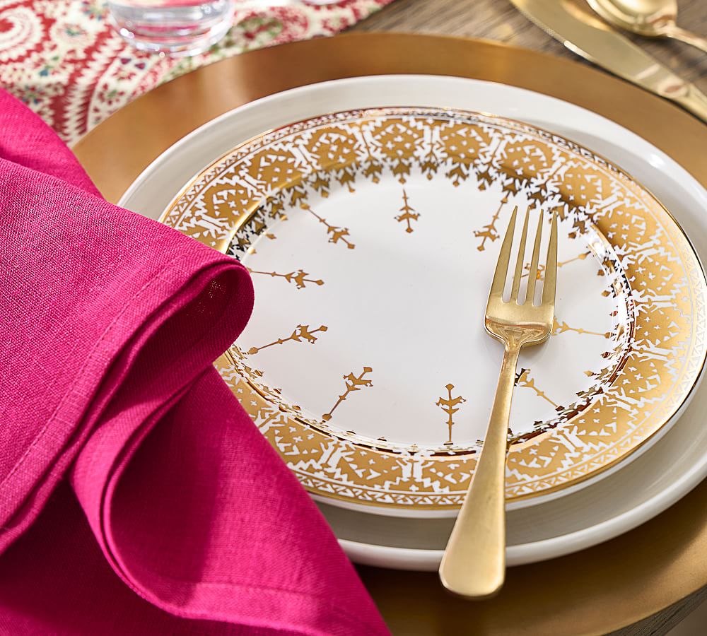 Joshua Stoneware Dinner Plates | Pottery Barn