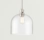 Textured Glass Pole Pendant | Pottery Barn