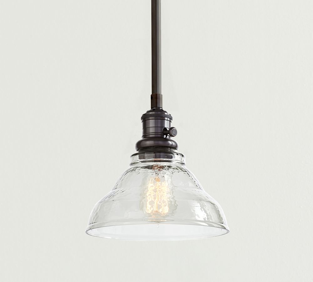 Vintage Glass Pole Pendant | Pottery Barn