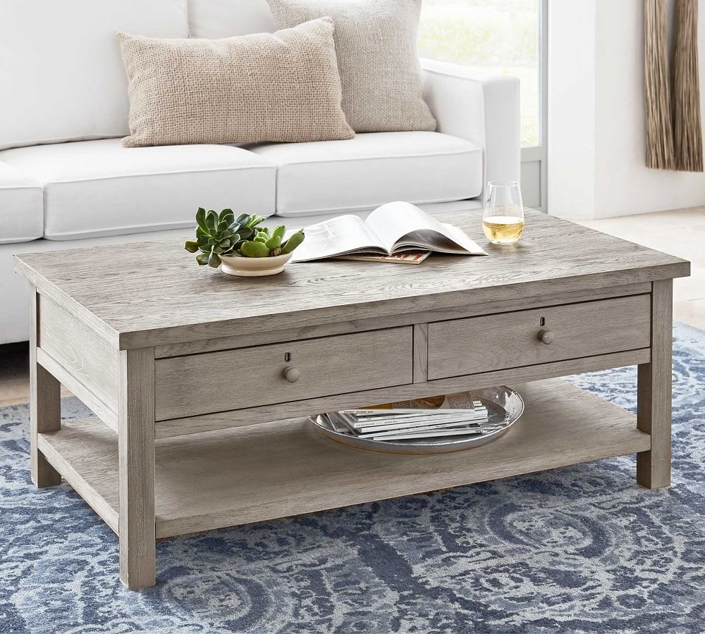 Farmhouse 48" Coffee Table | Pottery Barn
