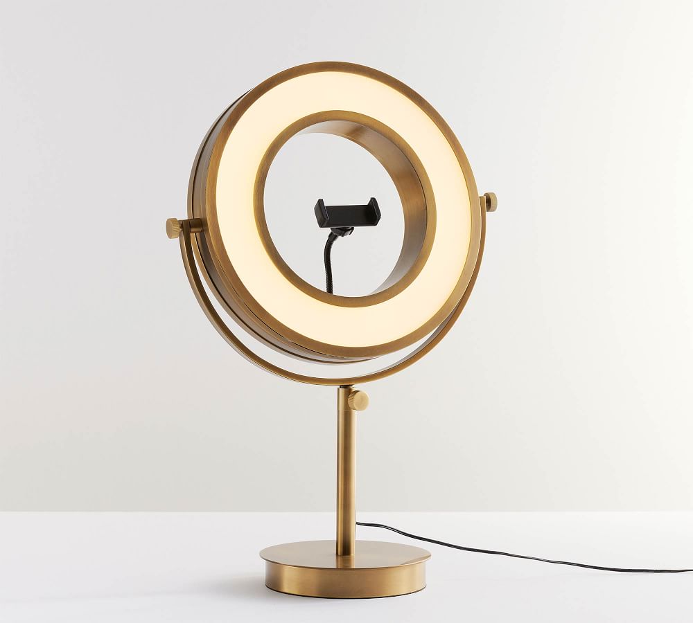Watson iLED Ring Light Table Lamp | Pottery Barn