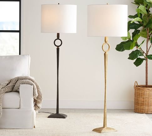 Easton Iron Taper Candlesticks | Pottery Barn
