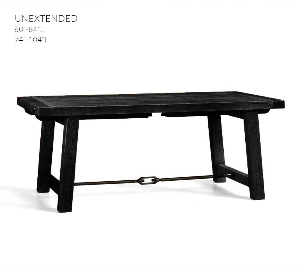 Benchwright Extending Dining Table | Pottery Barn