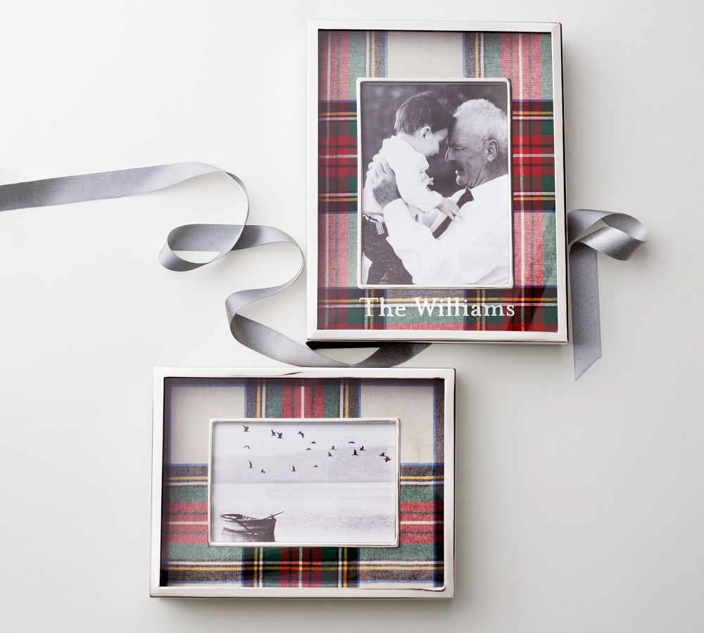 Stewart Plaid Frames | Pottery Barn