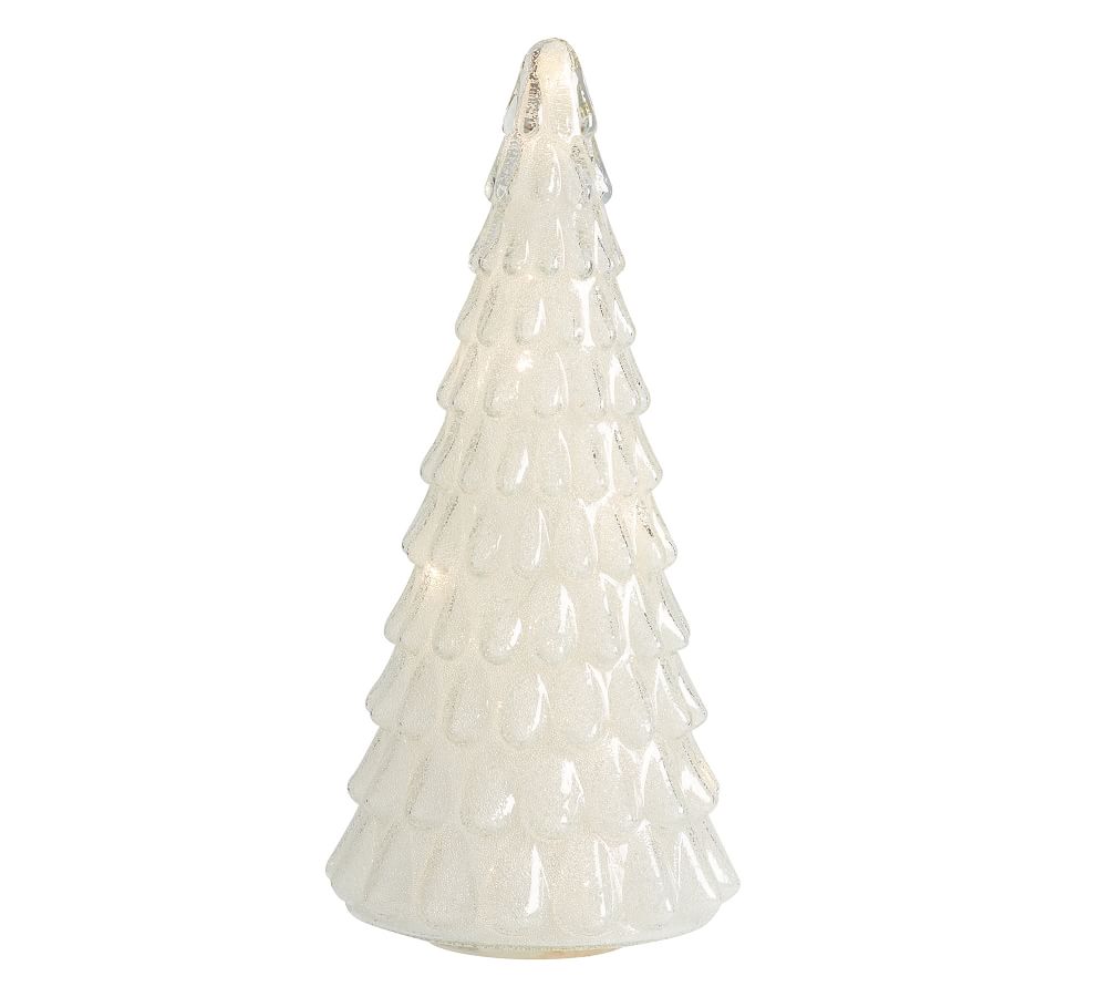 Pre-Lit Beaded Glass Trees | Pottery Barn