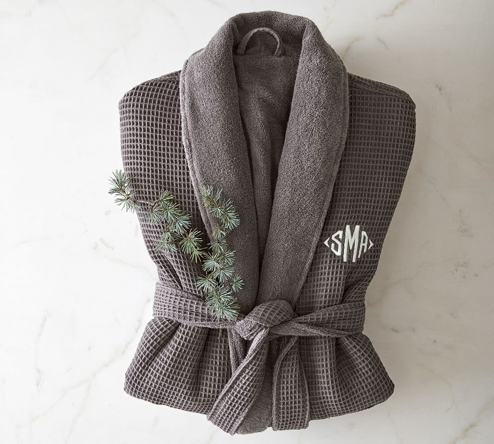 Waffle Weave Resort Robe | Pottery Barn