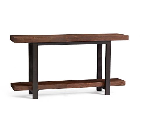 Griffin 68" Reclaimed Wood Console Table | Pottery Barn