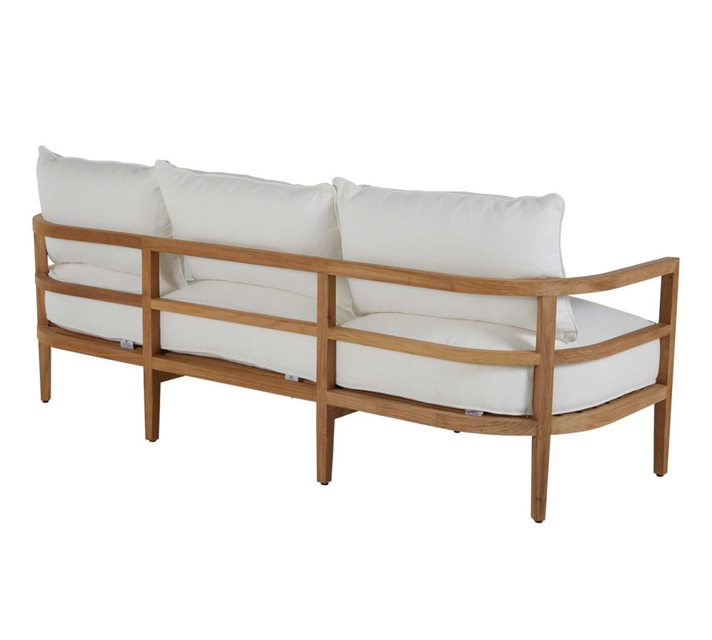 Oxeia Teak 87" Sofa | Pottery Barn