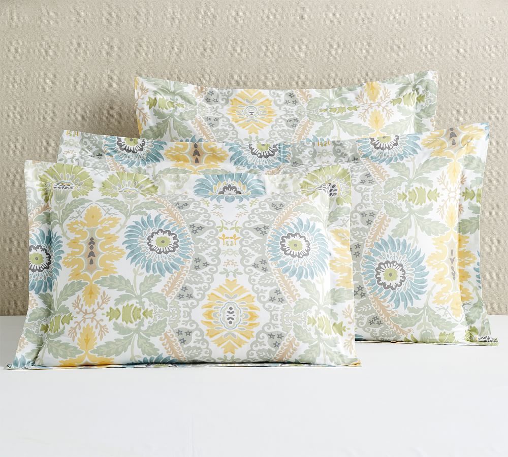 Joni Organic Pillow Shams | Pottery Barn