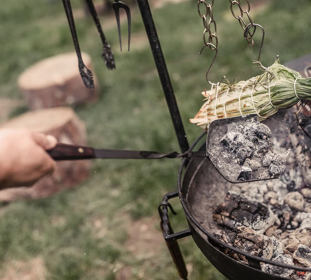 Cowboy Long Handled Grilling Tools - Set of 3 | Pottery Barn