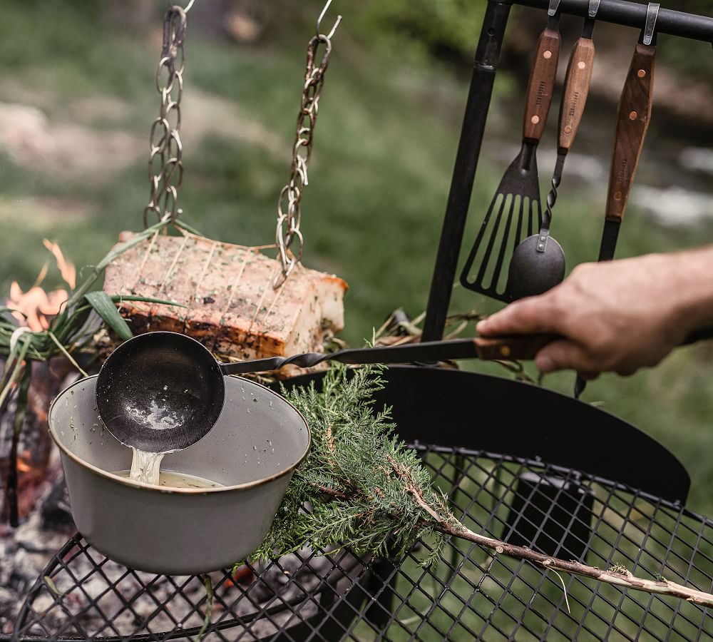 Cowboy Long Handled Grilling Tools - Set of 3 | Pottery Barn