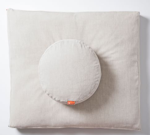 Meditation Round Cushion & Zabuton | Pottery Barn