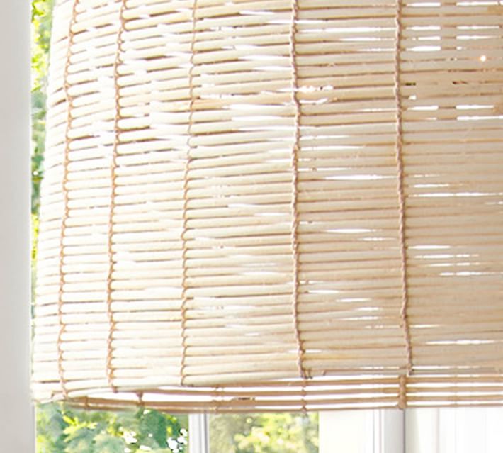 Cambria Rattan Pendant | Pottery Barn
