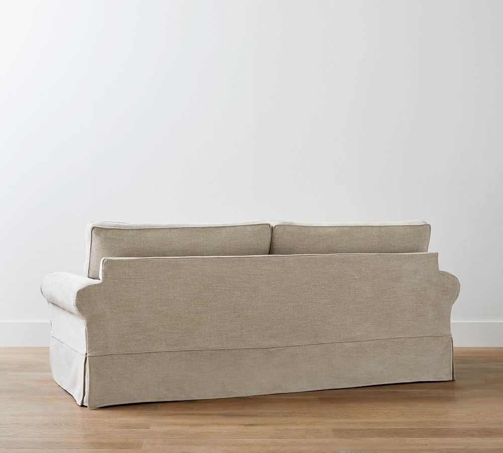 PB Comfort Roll Arm Slipcovered Sofa | Pottery Barn