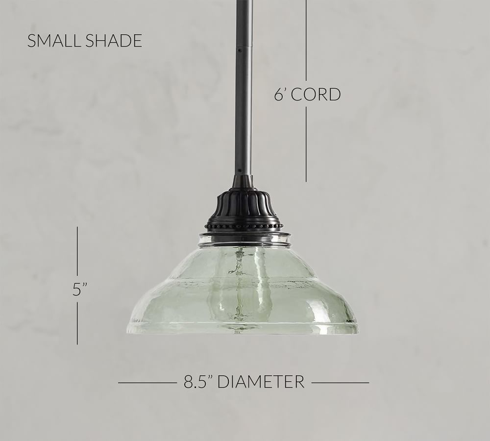 Vintage Glass Pole Pendant | Pottery Barn