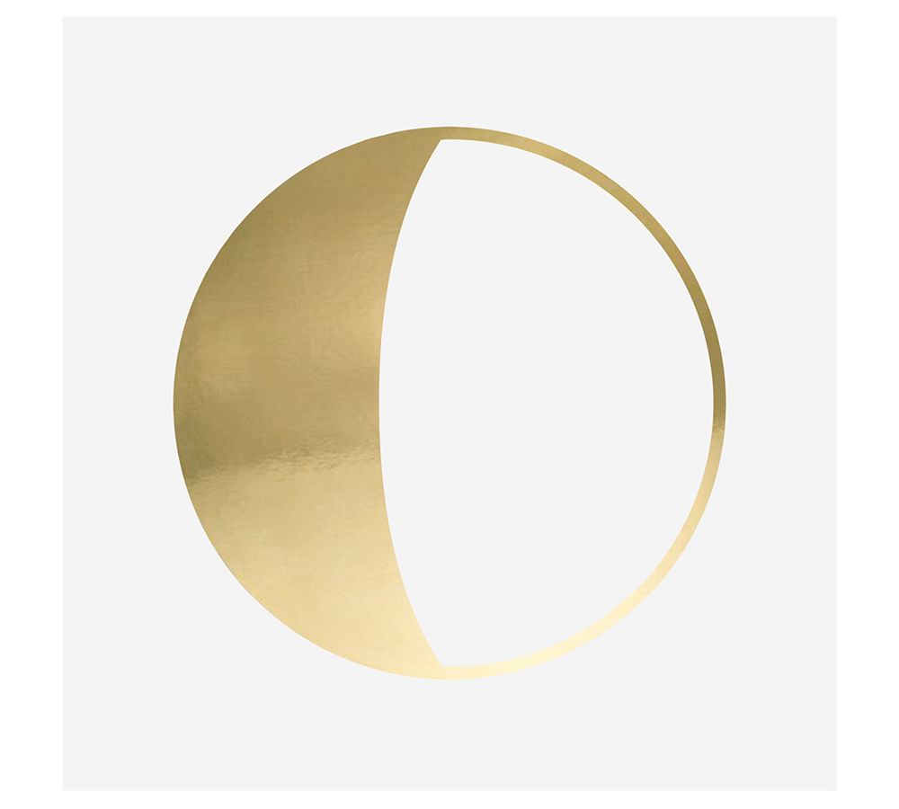 Gold Solar Eclipse Framed Print | Pottery Barn