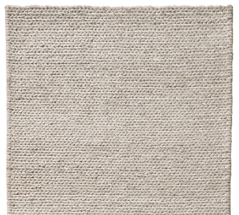 Chunky Looped Sweater Wool/Jute Rug | Pottery Barn